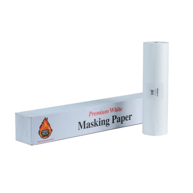 High Teck™ White Guard Premium Masking Paper – Auto Color